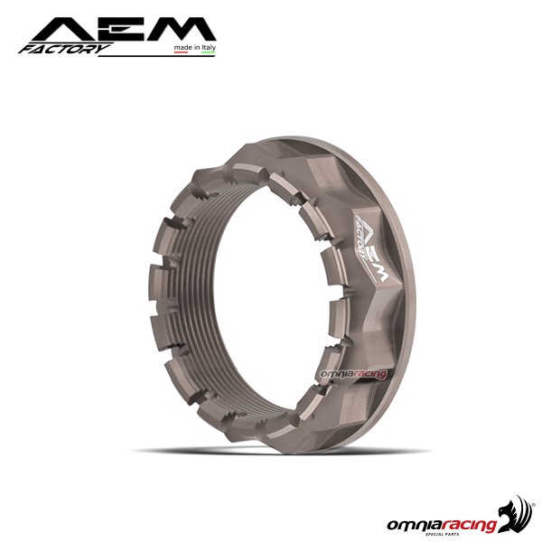 Aem M55 Nut Natural Titanium for Ducati Monster S2r 800 - Du009-ti-s ...