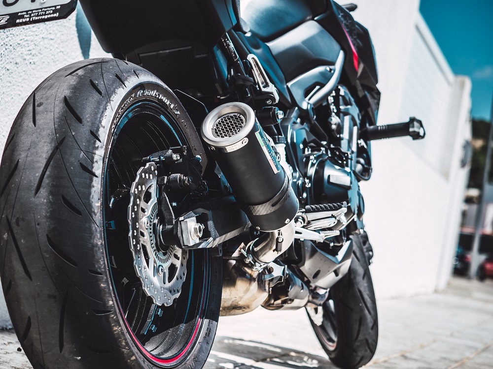 Gpr Exhaust Approved Matte Black M3 Kawasaki Z900e 2020-2024 - E5