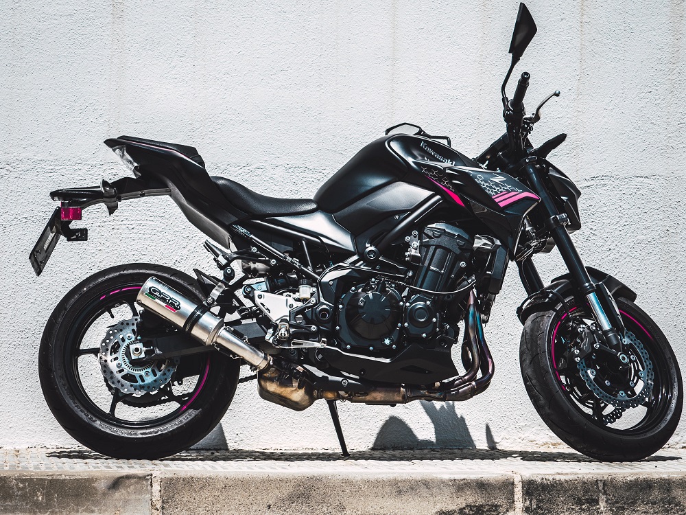Gpr Exhaust Approved Satin Steel M3 Kawasaki Z900e 2017-2020 - K