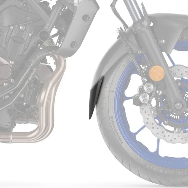 Pyramid Matte Black Front Fender Extension Yamaha Mt07 2018-2024