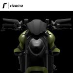Pair of Rizoma Stealth Naked Mirrors in Black Aluminum for Ducati