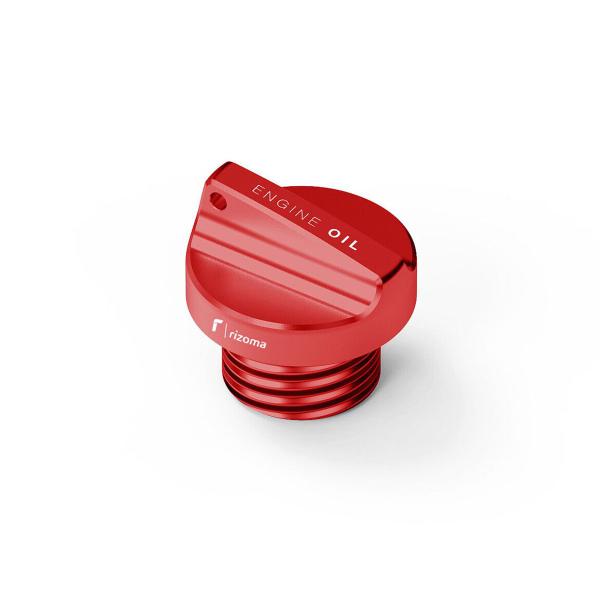 Rizoma Engine Oil Cap Red Color Yamaha Tmax 560 2020-2023 - Tp123r