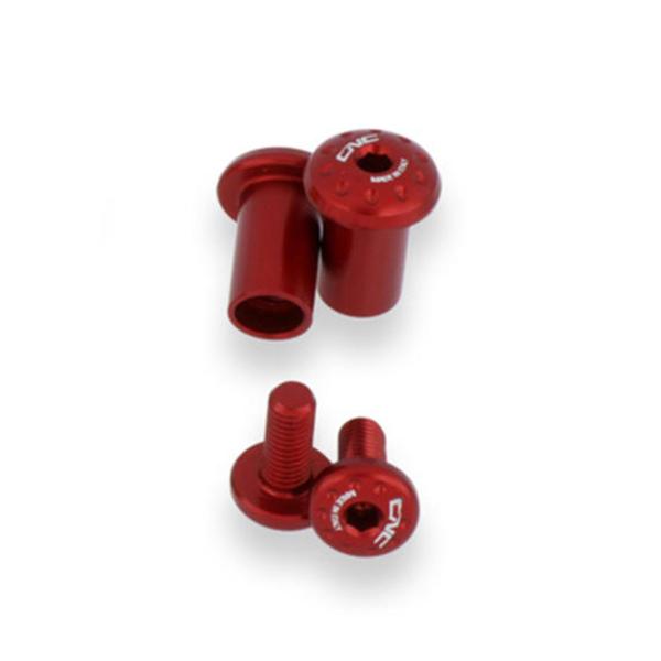 Cnc Racing Red Sbk Ignition Lock Protection Screw Kit Ducati