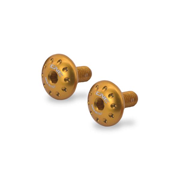 Cnc Racing Gold Tank Cover Screw Kit Ducati Multistrada V4s 2021-2024