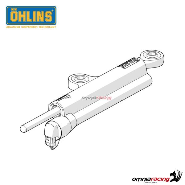 Linear Steering Damper Ohlins Sd 043 Ec System Complete for Yamaha