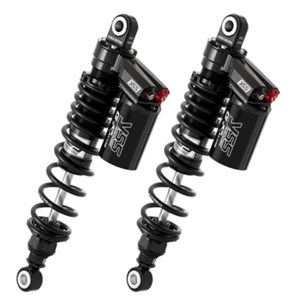 Yss G-racing Black Rear Shock Absorbers 350-360mm Kawasaki Z1