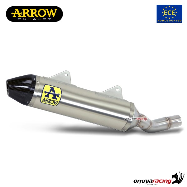 Arrow Exhaust Thunder Slip-on Titanium Approved for Um Dsr Ex125