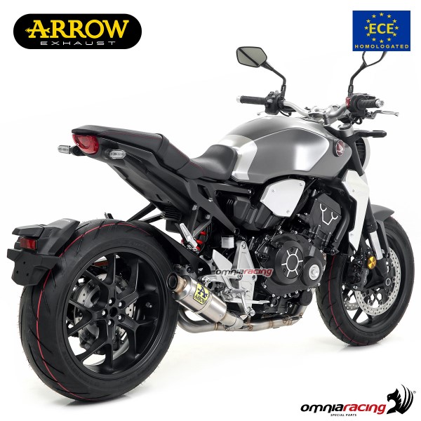 Arrow Exhaust Gp2 Slip-on Titanium Approved for Honda Cb1000r 2021