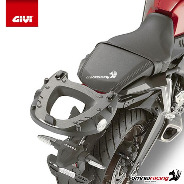 Rear Rack Givi Top Cases Monokey Monolock Honda Cb650r 2021-2023