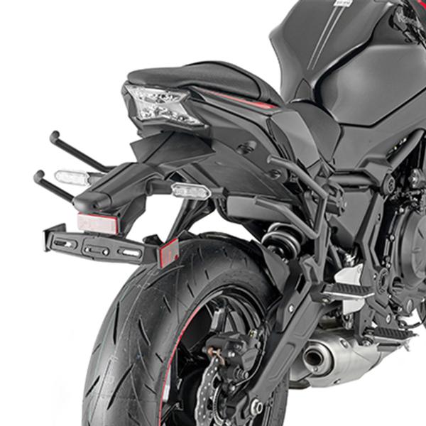 Quick Release Soft Side Bag Holder Kappa Kawasaki Z650 2020-2022