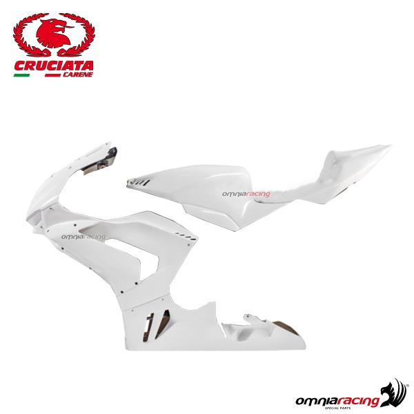 Racing Fairings Fiberglass Cruciata Front Fairing and Rear Seat