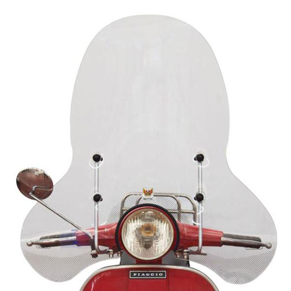 Isotta High Transparent Windscreen Piaggio Vespa Pe 200 - Sc4155b