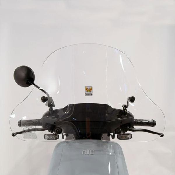Isotta Transparent Windscreen Niu Mqi Gt 2021-2023 - Sc4235-t-a