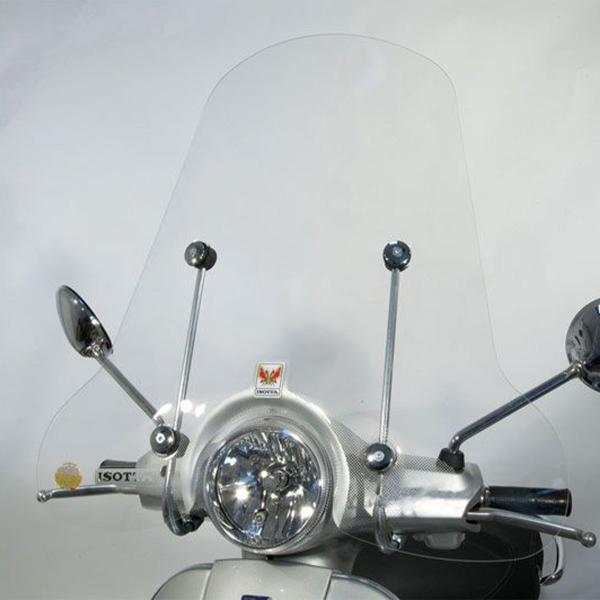 Isotta Transparent Windscreen Piaggio Vespa Lx150 2005-2014