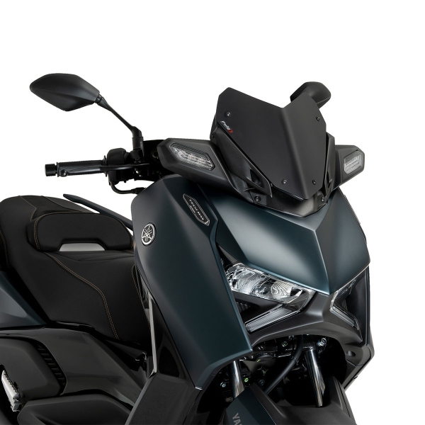 Puig Matte Black Sport Low Screen Yamaha Xmax 125 300 2023-2025