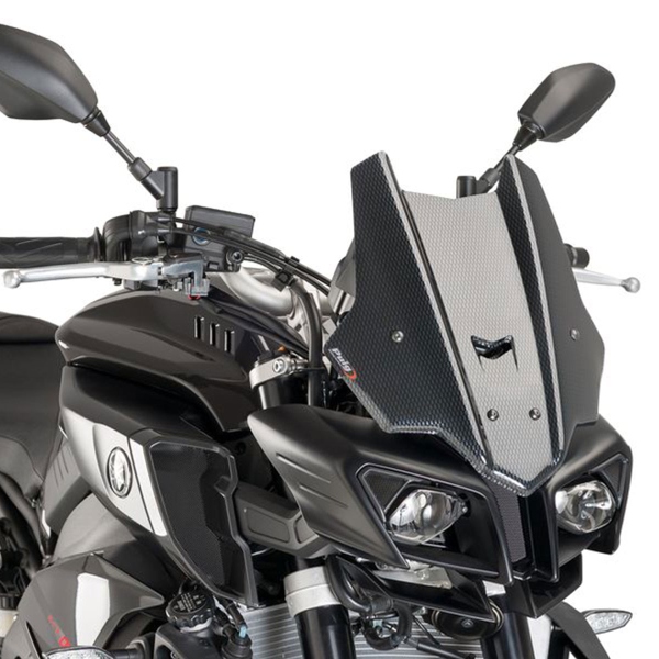 Puig Carbon Look Racing Screen Yamaha Mt10sp 2017-2021 - 8917C