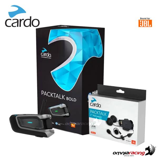 Cardo Scala Rider Packtalk Bold - Bundle Sound Jbl Intercom Conference ...