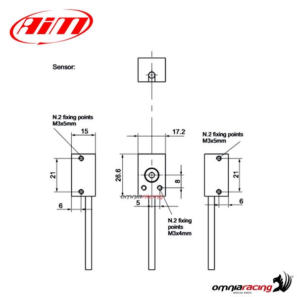 Aim Pneumatic Temperature Sensor with Four Sensors for Mychron5