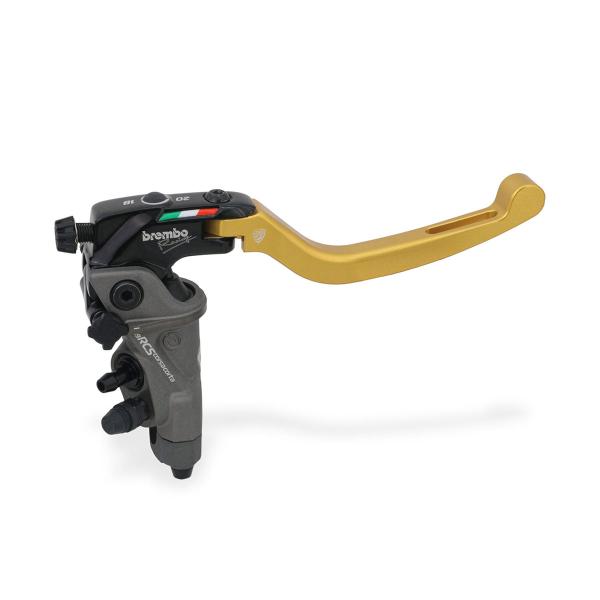 Short Gold Cnc Racing Half Brake Clutch Lever for Brembo Rcs and