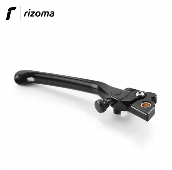 Rizoma 3D Profile Brake Lever Adjustable Black for Vespa Gts300