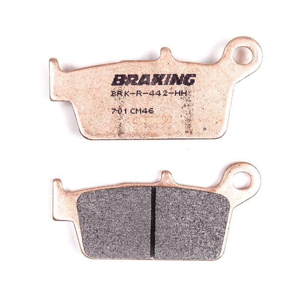 Pastiglie posteriori Braking CM46 sinterizzate TM MX125 2003-2004