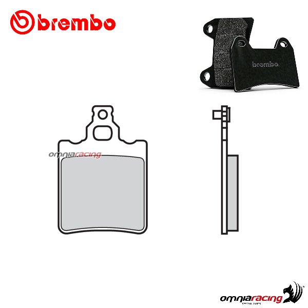 Brembo Genuine Carbon Ceramic Rear Brake Pads Triumph T140 Bonneville
