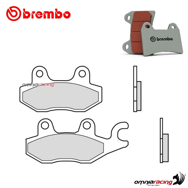 Brembo Front Brake Pads Sc Sintered for Kawasaki Ninja 300 Abs