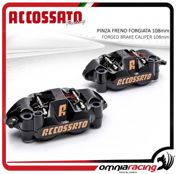 Accossato Monoblock Forged Brake Calipers Distance 108mm Off Set