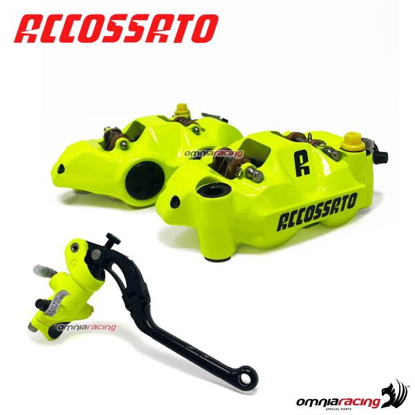 Accossato Kit Monoblock Forged Brake Calipers 108mm Brake Master ...