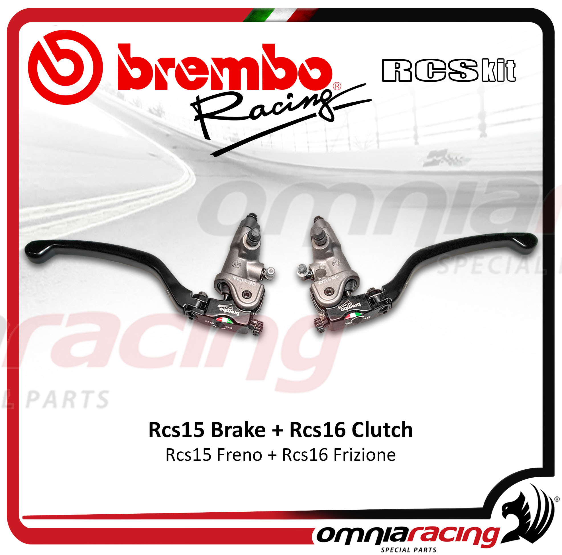 Brembo Racing radial master cylinder brake RCS15 and RCS16 clutch pump ...