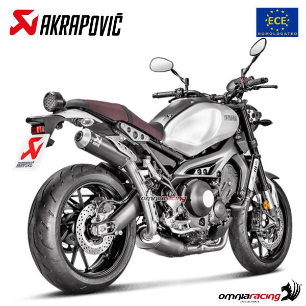 Scarico completo Akrapovic omologato titanio Yamaha XSR900 2016-2023