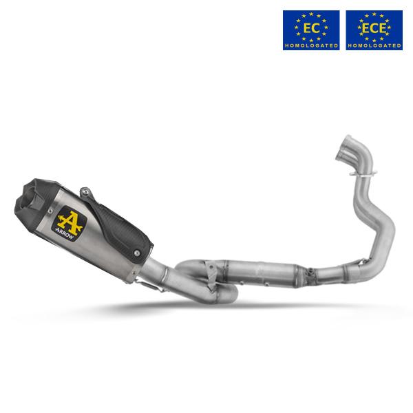 Arrow Works Full System Exhaust Approved Titanium Suzuki Gsx8r