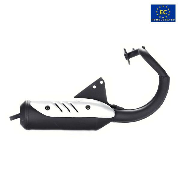 Leovince Sitoplus Complete Exhaust Steel Approved Honda Sj50 Bali