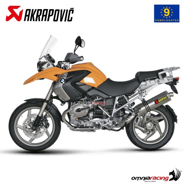 Akrapovic Exhaust Approved Titanium Slip-on Bmw R1200gs Adventure 2004 ...