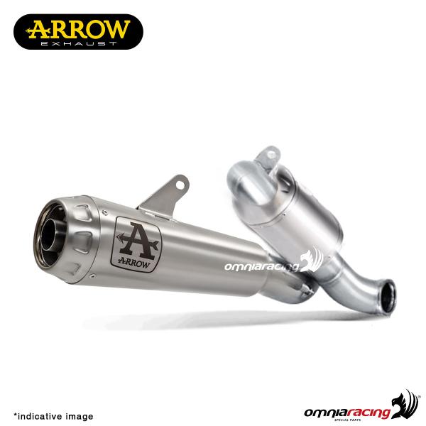 Arrow Exhaust Pro-race Slip-on Steel Racing Per Ducati Scrambler