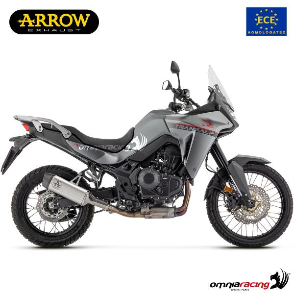 Terminale di scarico Arrow Indy Race omologato in alluminio per