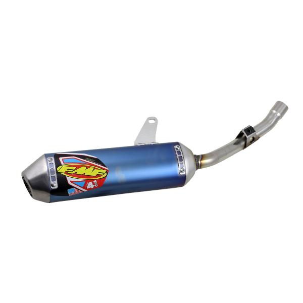 Fmf Factory 4 1 Exhaust Blue Titanium Kawasaki Klx140r F 2022-2024