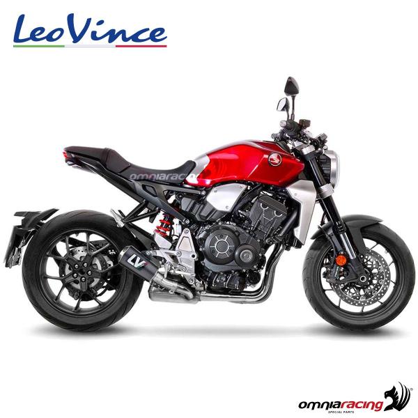 Leovince Lv10 Exhaust Carbon Approved Slip-on Honda Cb1000r Neo