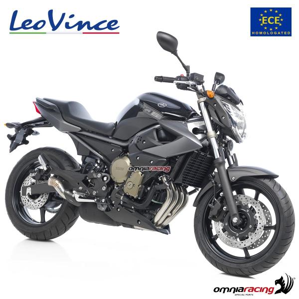 Leovince Tip Exhaust Steel Approved Slip-on Yamaha Xj6 Diversion