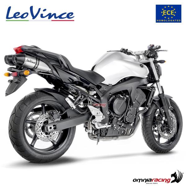 Leovince Lv One Evo Pair of Exhausts Steel Approved Yamaha Fz6