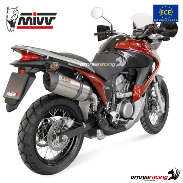 Terminale scarico Mivv Suono omologato acciaio Honda XLV Transalp 700 ...