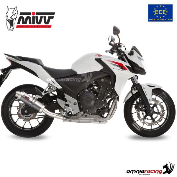 Mivv Exhaust Slip-on Gp Approved Titanium Honda Cb500f X 2013-2015
