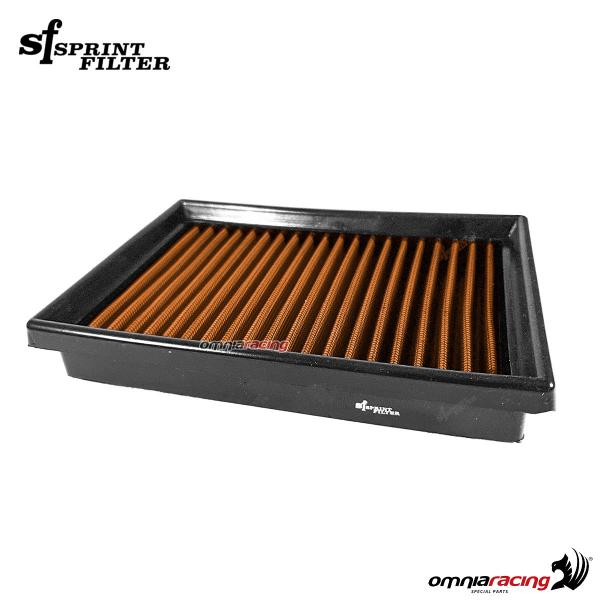 Polyester motorcycle air filters, power and torque | Sprint Filter