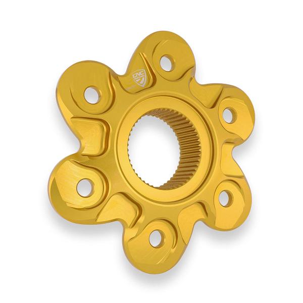Cnc Racing Gold Rear Sprocket Holder Flange Ducati Panigale V4r